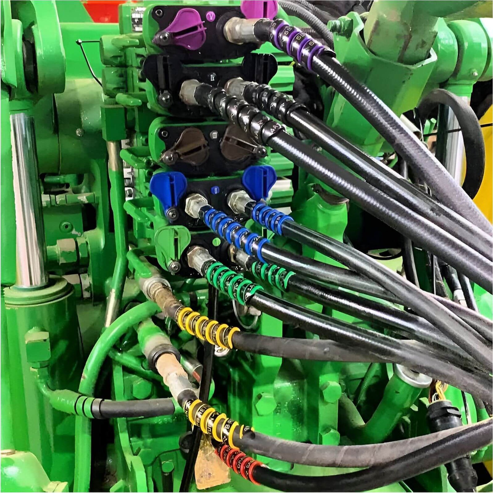 Outback Wrap | Hydraulic Hose Identification Wraps | 4-Pair A/B ...